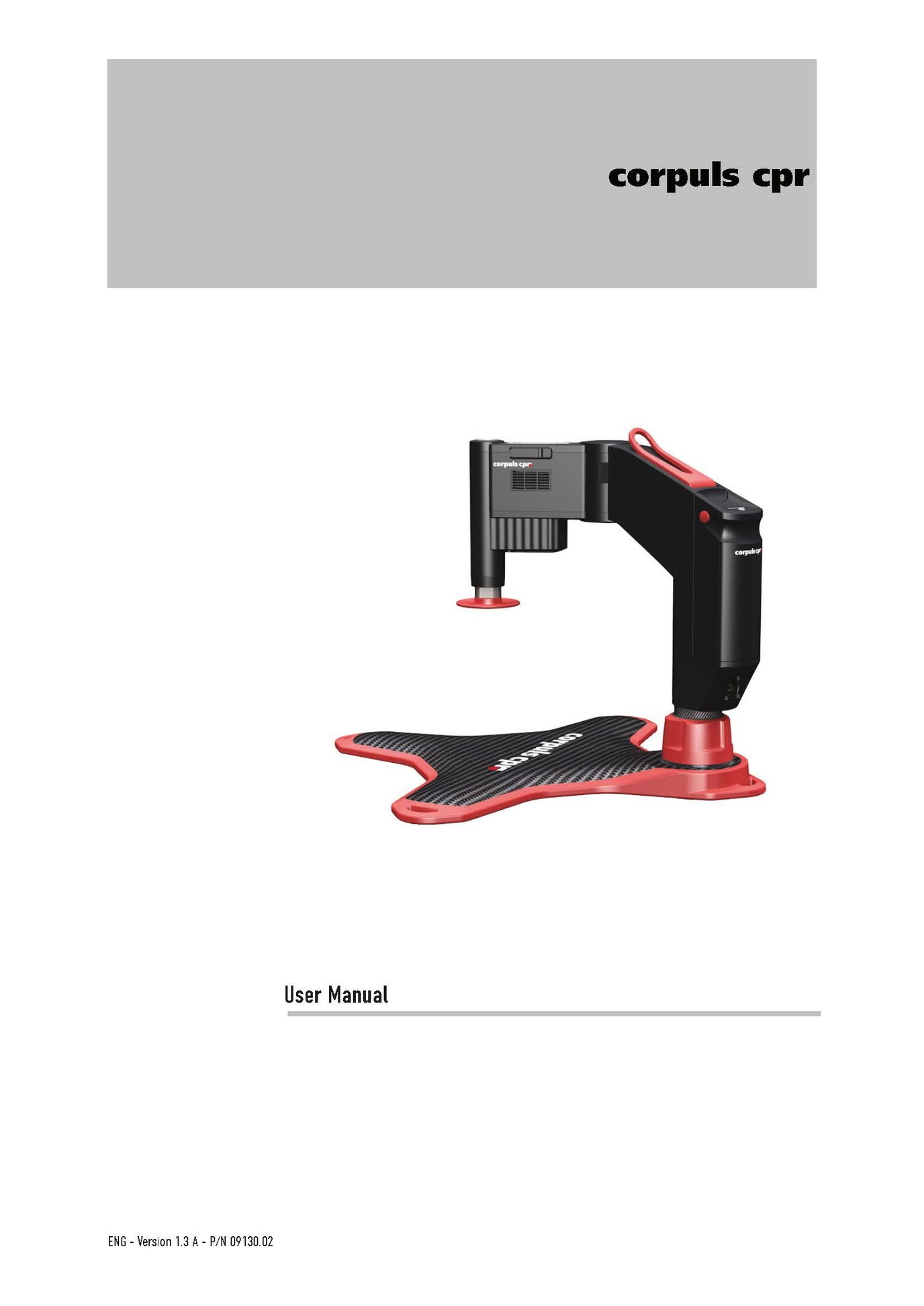 corpuls cpr User Manual (v1.3A)